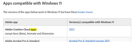 Solved Compatibility Issues With Windows 11 Adobe Community 13538521