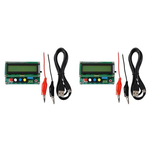 2x Lc100 A Digital Lcd High Precision Inductance Capacitance L C Meter