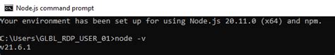 Node Js Node Showing Different Version Than Installed Stack Overflow