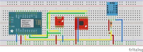 Estación Meteorológica De Iot Con Adafruit Huzzah Esp8266 Esp 12e Y