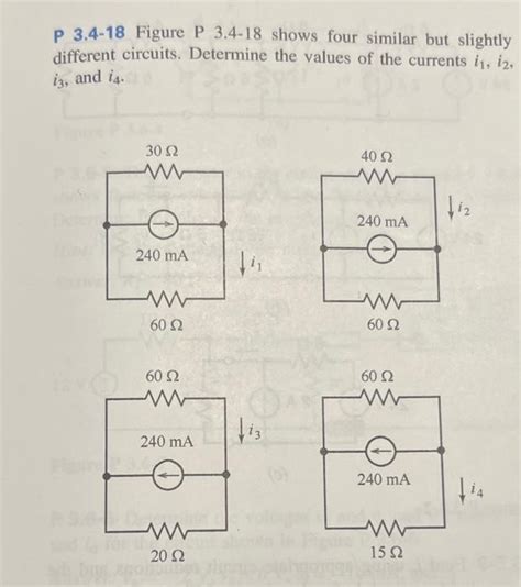 solved p 3 4 18 figure p 3 4 18 shows four similar but