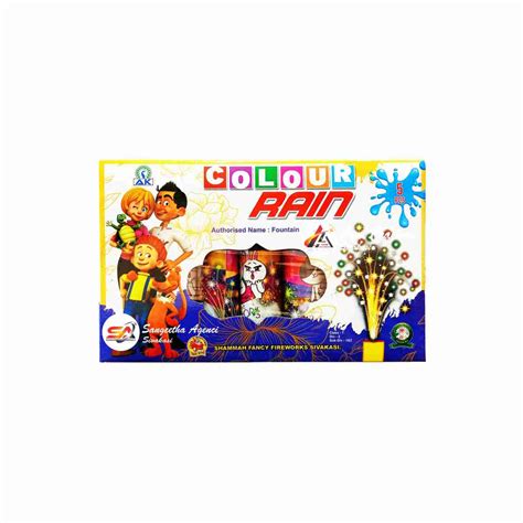 Colour Rain Pcs Agni Crackers