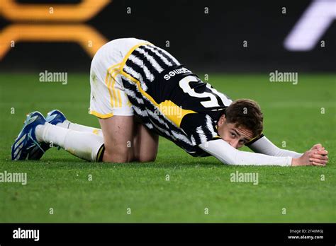 Kenan Yildiz Of Juventus Fc Looks Dejected During The Serie A Football