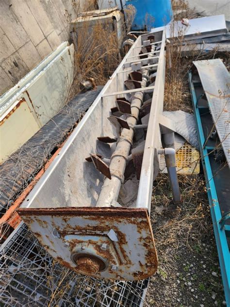 중고 스크류믹서 스텐 폭400 4m 제품소개 고려기계