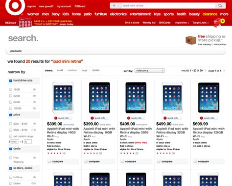 Evaluating Site Search On Target Walmart And Amazon Practical Ecommerce