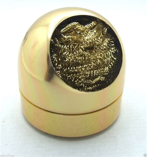 Solder Soldering Iron Tip Cleaner Brass Sponge And Holder Copper Hd