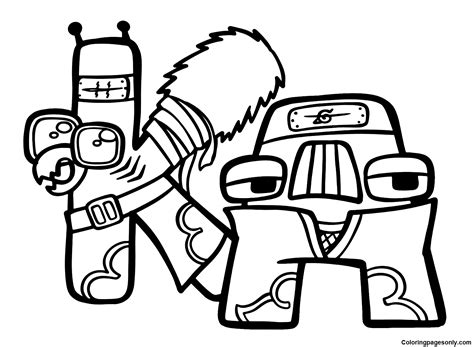 57 Alphabet Lore Coloring Pages