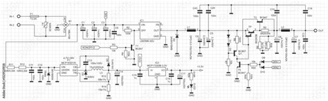 Schematic Diagram Of Electronic Device Vector Drawing Electrical
