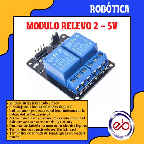 Arduinos Y Robotica Modulo Relevo Arduino 2CH