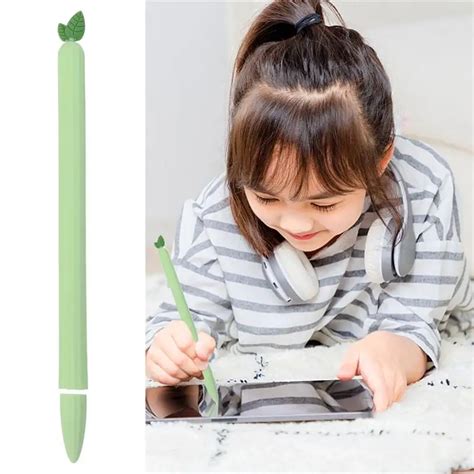 Stylus Pen Cover Carrot Silicone Protective Cover Compatible For Apple Pencil Aliexpress Lovers