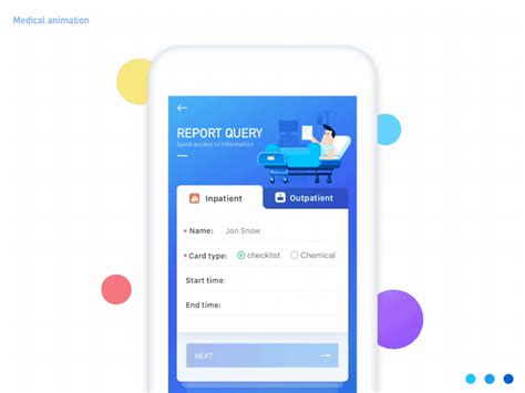 report query app design query creative professional