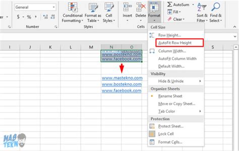 6 Cara Mengubah Lebar Kolom Tinggi Baris Di Excel