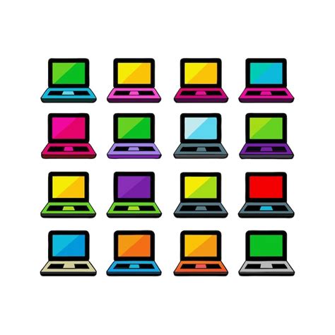 Premium Vector Laptop And Mobile Icon Set Vector