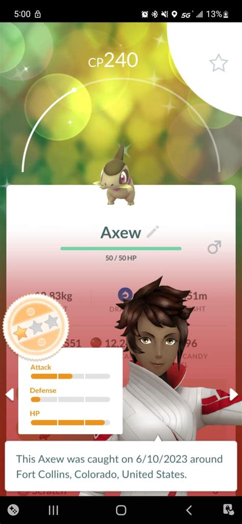 I Duped An Axew Minus The Shiny R Thesilphroad