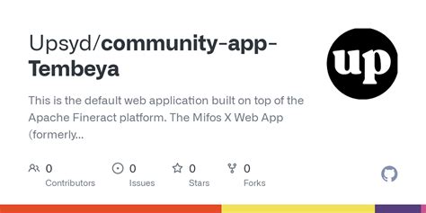 Github Upsydcommunity App Tembeya This Is The Default Web