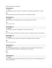 NRNP Week Knowledge Check By JW Docx NRNP WEEK KNOWLEDGE CHECK Course Test Due Date Status