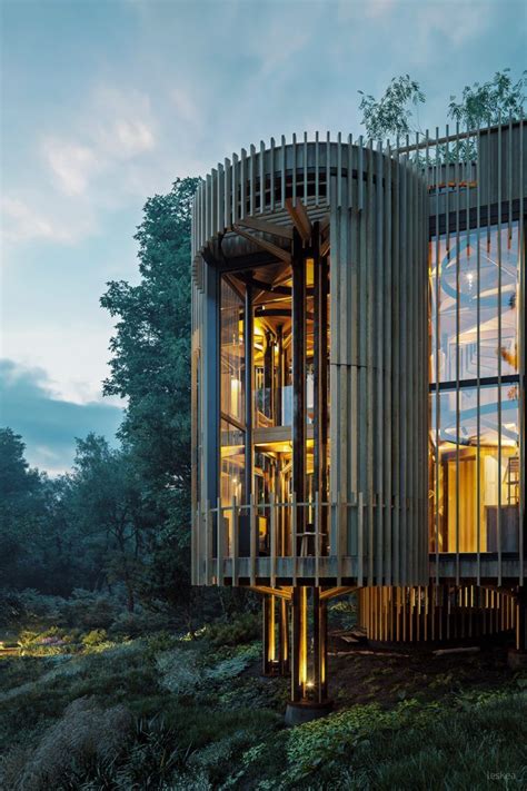 Tree House Constantia Ronen Bekerman 3d Architectural Visualization And Rendering Blog