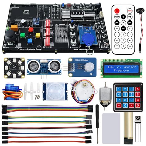 Freenove Projects Kit Compatible With Arduino Uno R3 238 Page Detai