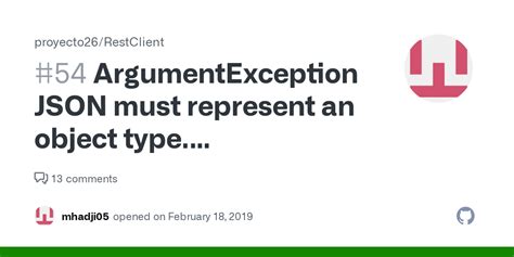 Argumentexception Json Must Represent An Object Type Unityengine