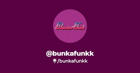 Bunkafunkk Instagram Tiktok Linktree