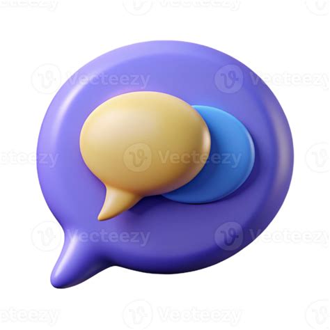 Serene Futuristic Abstract Symbol Of Communication Speech Bubble With Clean Lines Flat Color