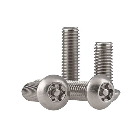 Security Torx Screws 304 Stainless Steel Security Torx Button Head