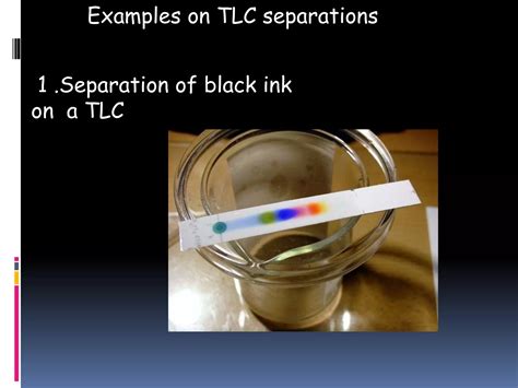 THIN LAYER CHROMATOGRAPHY PPTX