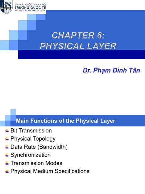 Physical Layer Functions And Media Pdf Transmission Medium Error Detection And Correction