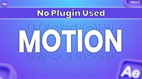 Text Scrolling Animation In After Effects Ae Tutorials Youtube