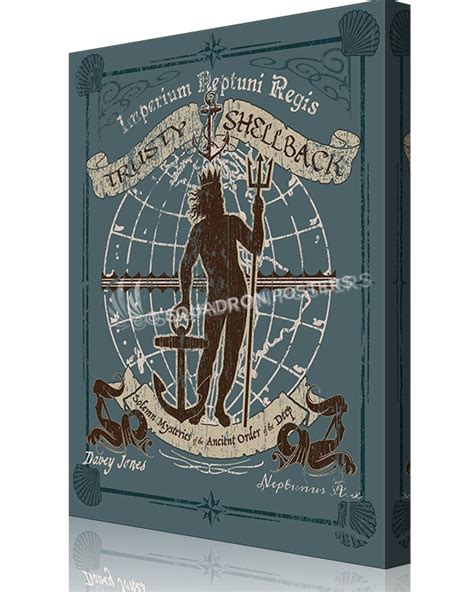 Trusty Shellback T Shirt Squadron Posters