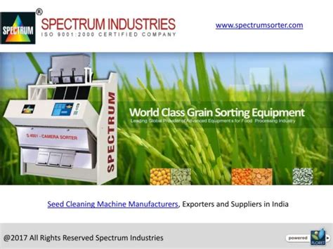 Ppt Henning Saint Plastic Color Sorting Machine Profile Powerpoint