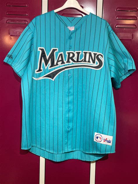 Marlins Baseball Jersey Top
