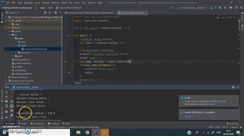 Cara Menjalankan Kotlin Fundamental Challenge Kotlin Fundamental
