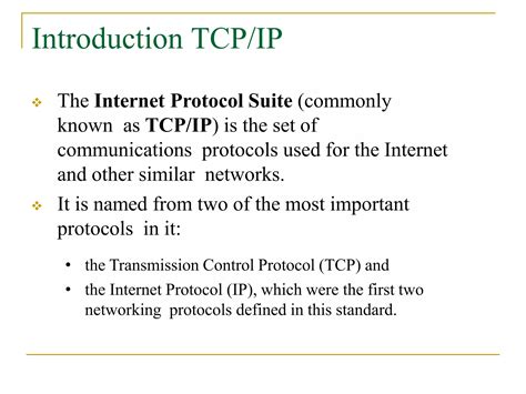 TCP/IP-Protocol Suite-Simple Explanation | PPTX
