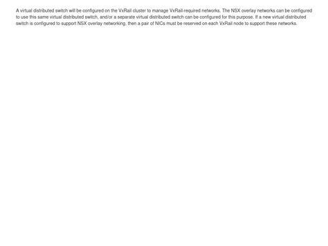 Select Virtual Distributed Switch For Nsx Overlay Networks Vmware Cloud Foundation 52 On