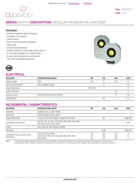 Amt10 V Pdf Cmos Manufactured Goods