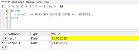 Проверяем работу ученика курса программирования в Pl Sql Oracle продолжение 26 07 23 11 50