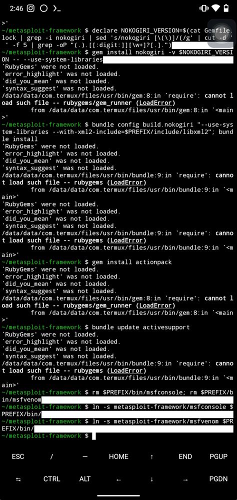 Bug Please Help · Issue 226 · Gushmazukometasploitintermux · Github