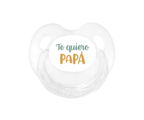 Chupete Retro Te Quiero Pap Mostaza Tutete