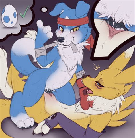 Post 3439908 Digimon Gaomon Meraence Renamon