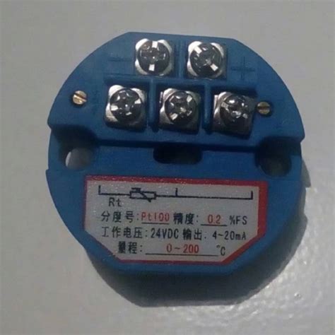 Jual 24VDC RTD PT100 Transmitter 0 200C Shopee Indonesia