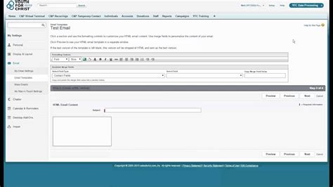 Salesforce Email Templates Set Up And Sending Youtube