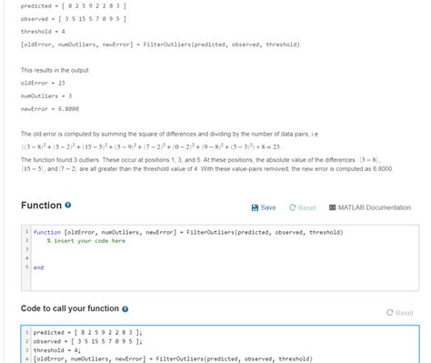Solved Given A List Of Predicted Values And A List Of Their Chegg