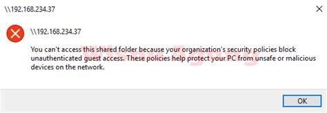 Just Share From Me Fix You Can T Access This Shared Folder Because
