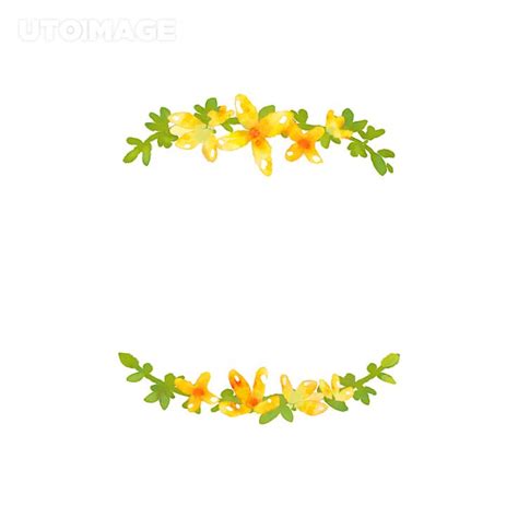 개나리꽃 프레임입니다 광고 포스터 청첩장 O190402 Ok1004 일러스트 일러스트 테두리 프레임 캘리그라피 캘리 배경 이벤트 백그라운드 세일