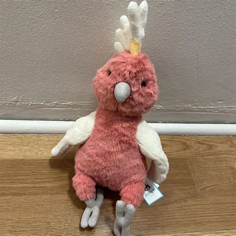 Authentic Jellycat Squawkatoo New With Tag Soft Depop