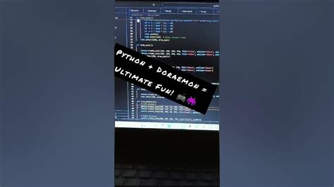 Coding Doraemon In Python😱 Watch The Magic Happen🔥 Youtube