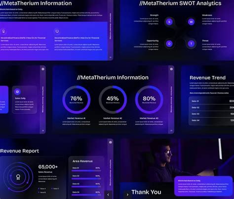 Blockchain Powerpoint Presentation Template Crypto Ppt Tech Slide Deck Digital Download Etsy