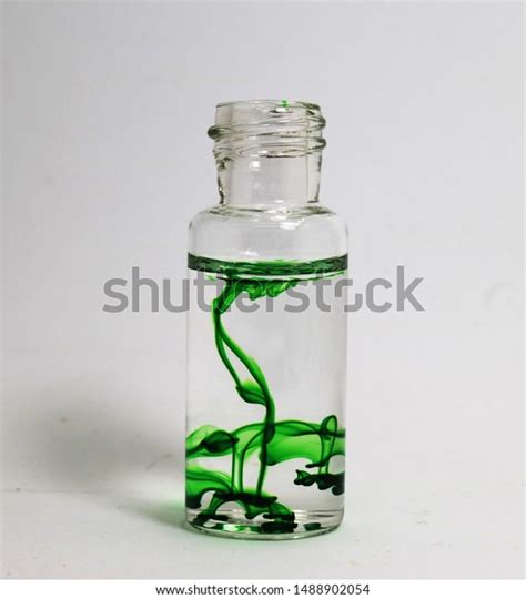 Green Foodcoloring Dispersed Water Illustrating Diffusion Stock Photo Shutterstock