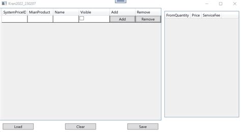 datagrid load list of items for particular columns microsoft qanda